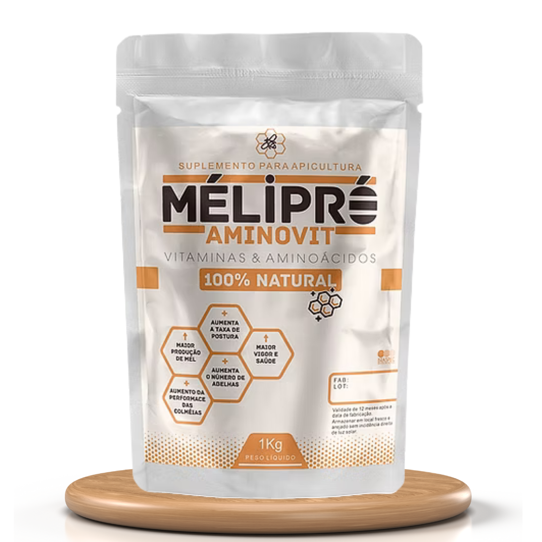 Suplemento Para Abelhas - Mélipró Aminovit Alimentaçao 1KG